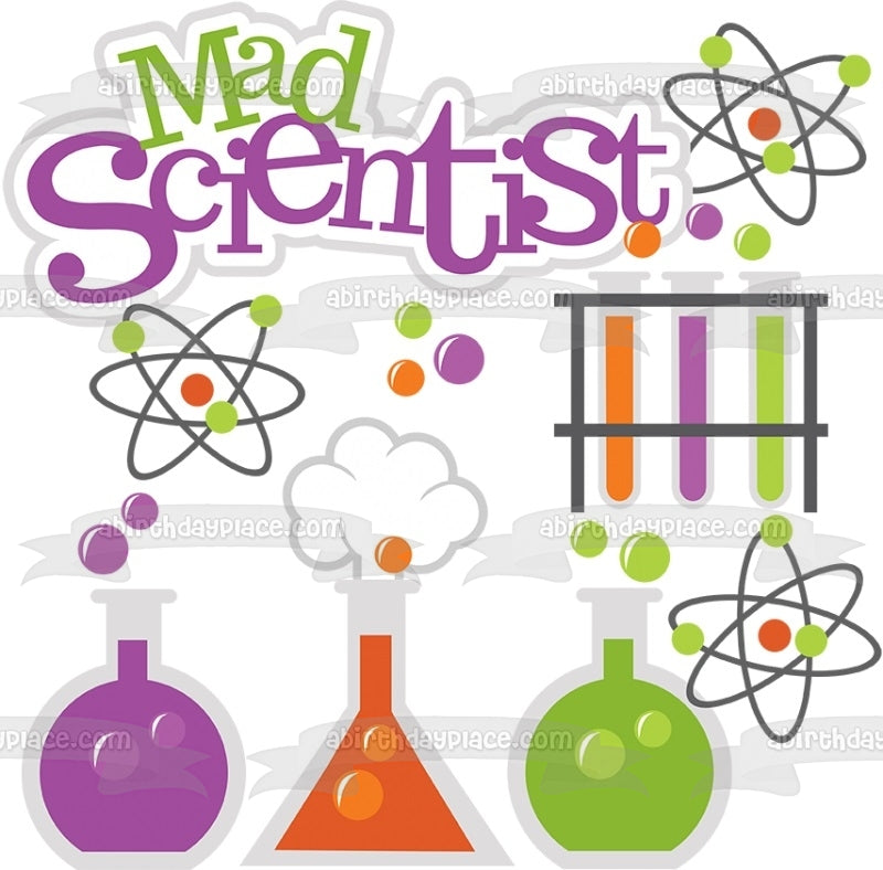 Mad Scientist Face Clipart