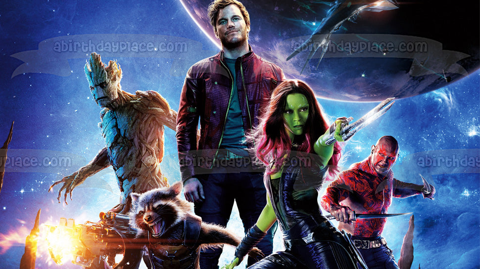 Guardians Of The Galaxy Gamora And Star Lord