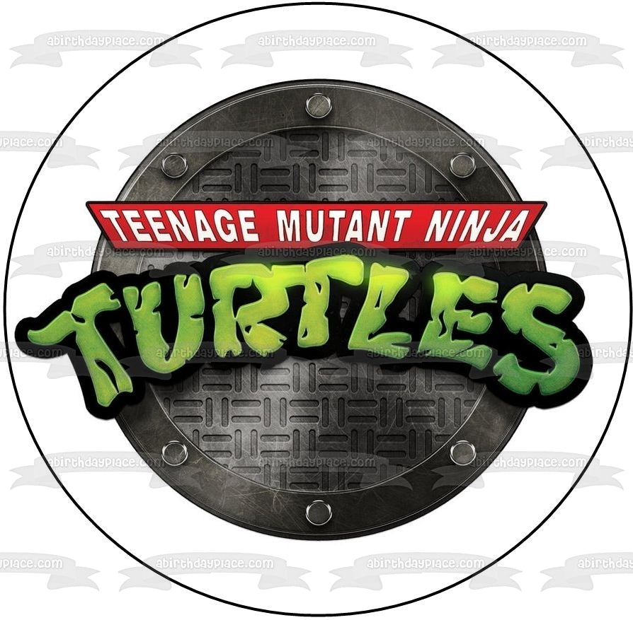 Ninja Turtle Sewer Logo
