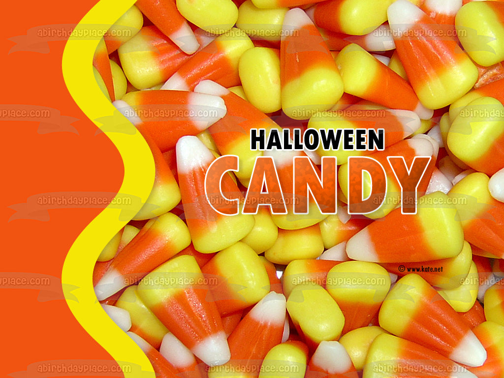 Happy Halloween Candy Corn