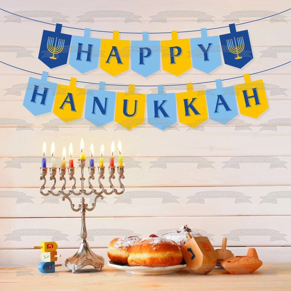 Happy Hanukkah Banner