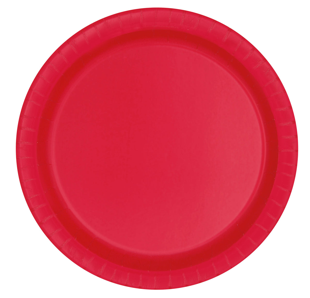 Ruby Red Solid Round 7" Dessert Plates, 8ct – A Birthday Place