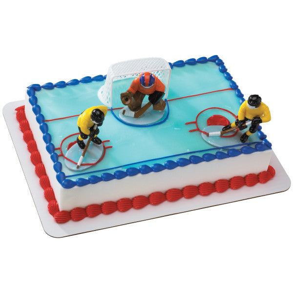 Hockey Face-Off DecoSet and Edible Image Background – A Birthday Place