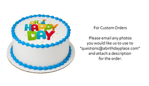 A Birthday Place - Edible Cake Toppers & More