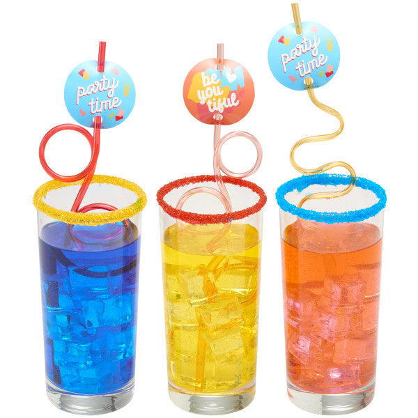 Happy Birthday Straws DecoSet – A Birthday Place