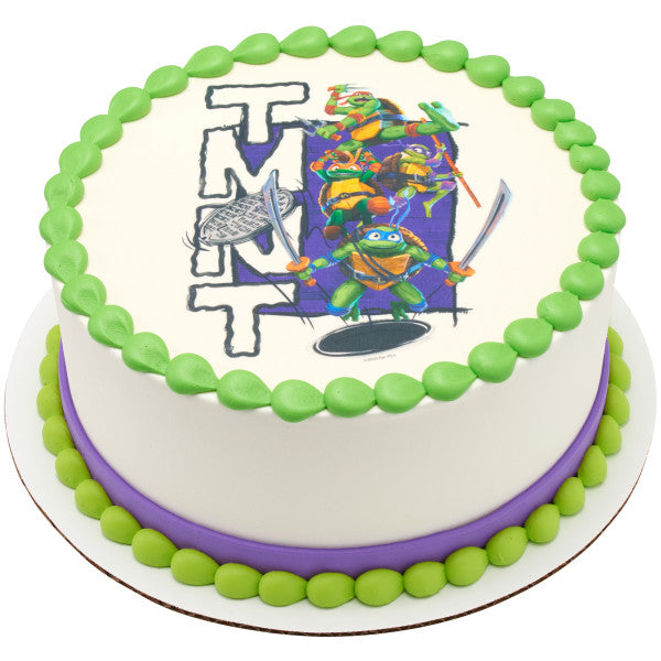 Ninja Turtle Pizza Box Cake