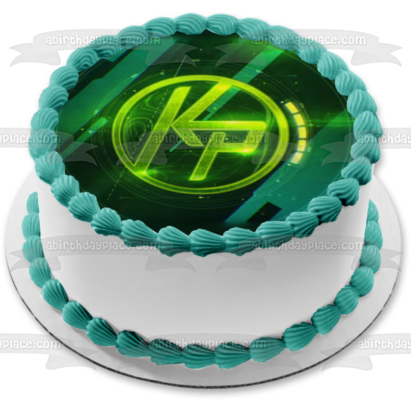 Kim Possible Kp Symbol Disney Personalized Name Edible Cake Topper Ima ...