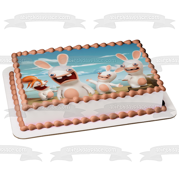 Rabbids Invasion Cake