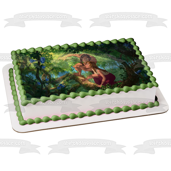 Disney Tarzan Jane Jungle Animation Movie Edible Cake Topper Image ABP ...
