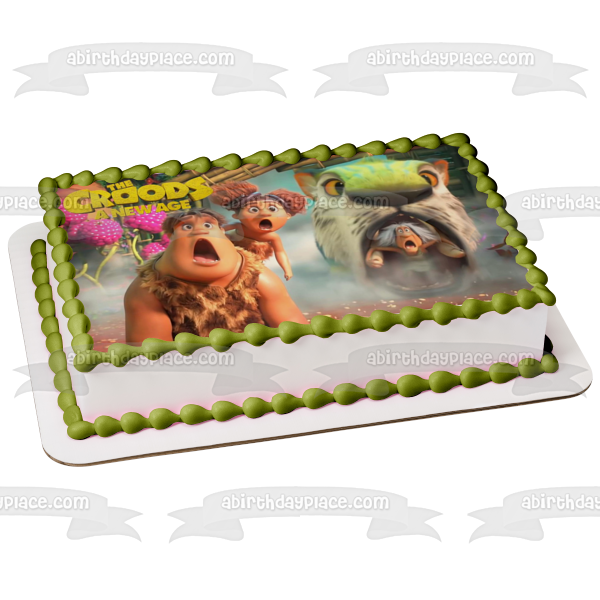 Los Croods: Un Thunk New Age Sandy Gran Chunky Imagen comestible para ...