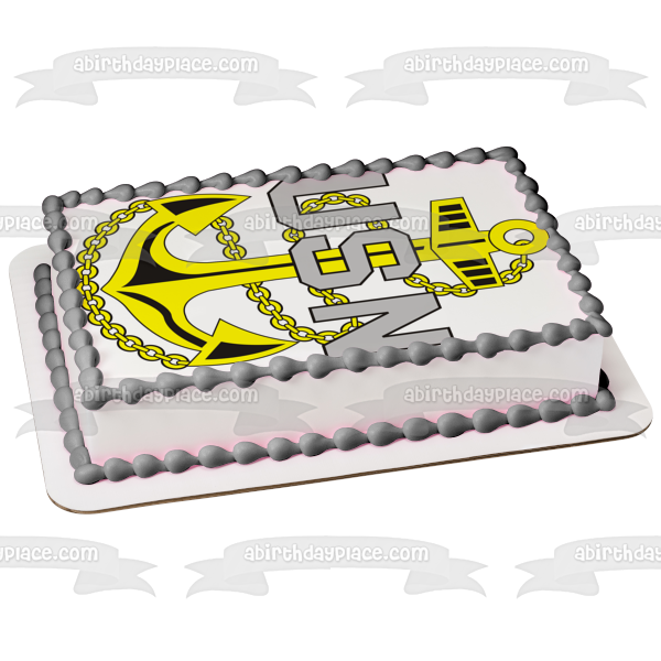 Navy Chief Anchor Cake