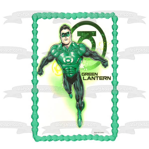 Green Lantern Logo Template