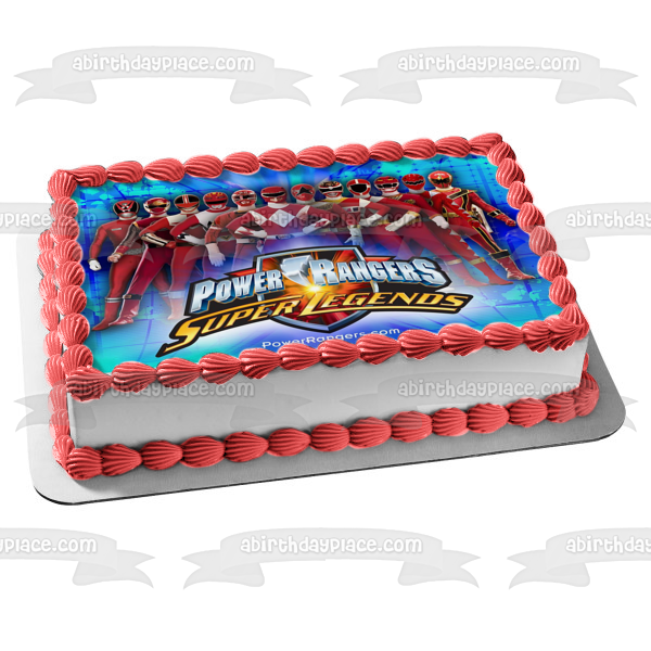 Power Rangers Super Legends Edible Cake Topper Image ABPID09153 – A ...