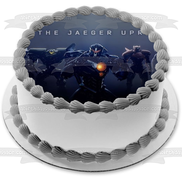 Pacific Rim 2 Uprising Join the Jaeger Uprising Team Edible Cake Toppe ...