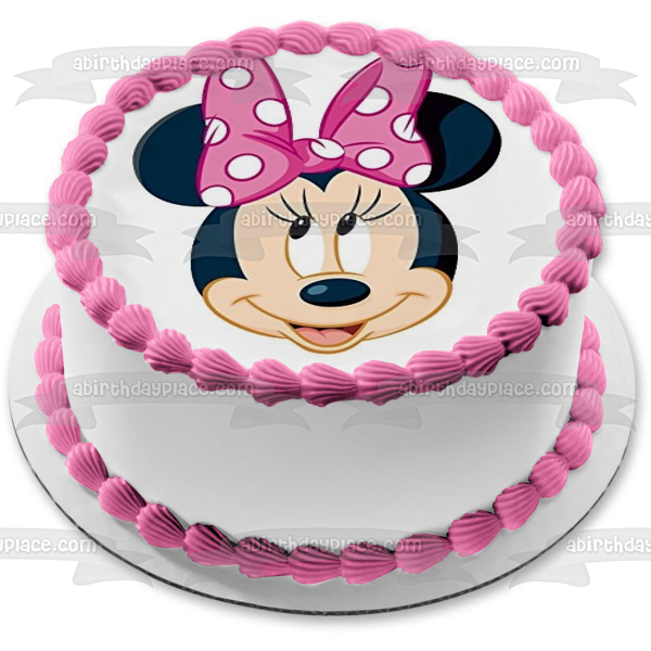 Pink Minnie Mouse Birthday Clipart
