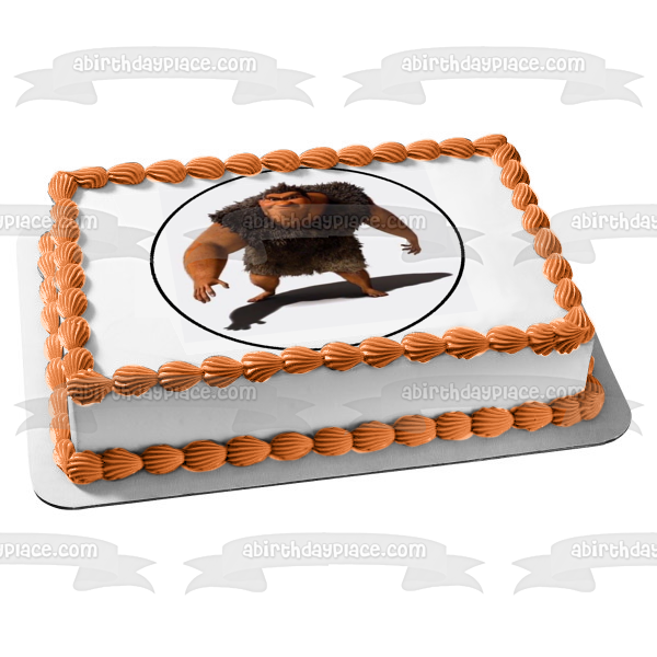 The Croods Grug Edible Cake Topper Image ABPID11897 – A Birthday Place