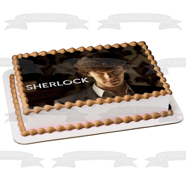 Sherlock Happy Birthday Cake