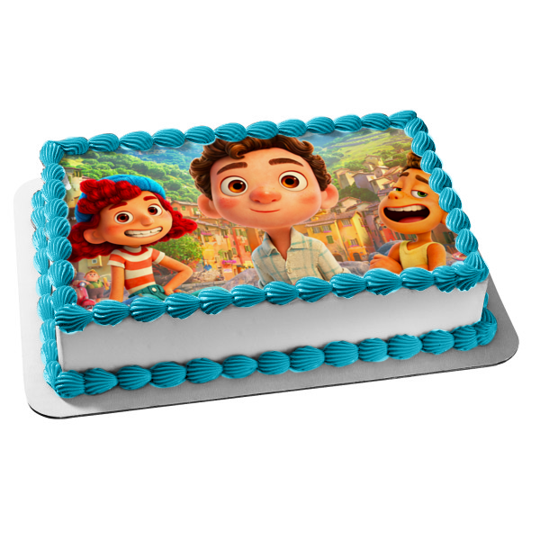 Luca Giulia Marcovaldo Alberto Scorfano Edible Cake Topper Image ABPID ...