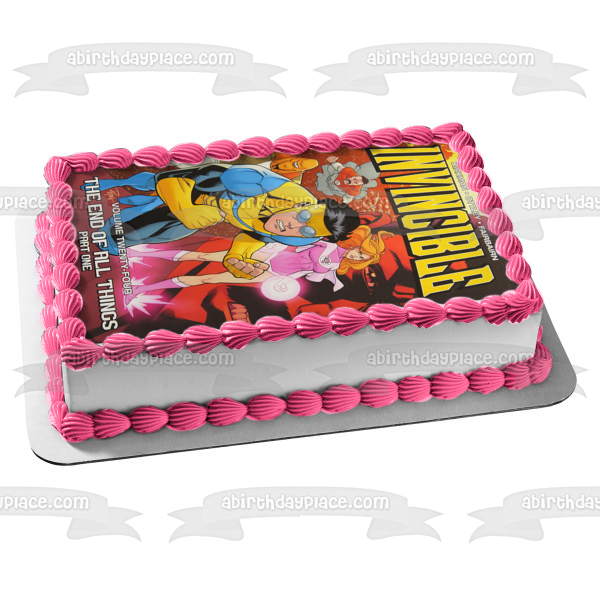 Invincible Omni-Man Samantha Eve Edible Cake Topper Image ABPID54392 ...
