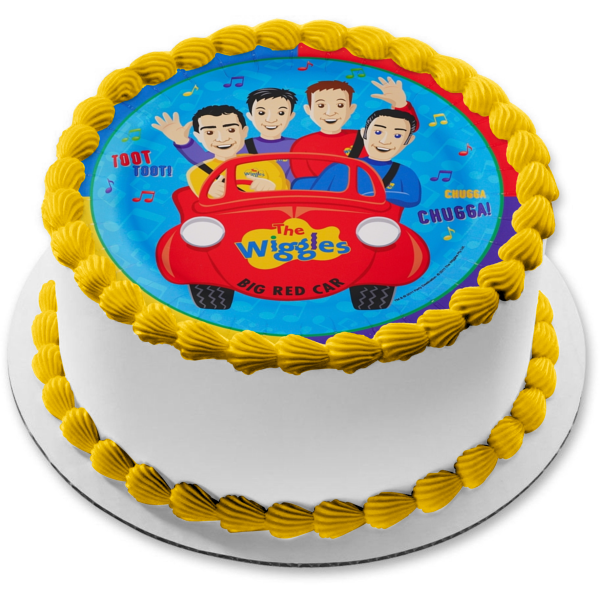 Imagen comestible para tarta de The Wiggles Greg Anthony Murray Jeff B ...