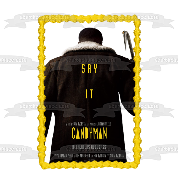 Candyman Movie Poster Edible Cake Topper Image ABPID54799 – A Birthday ...