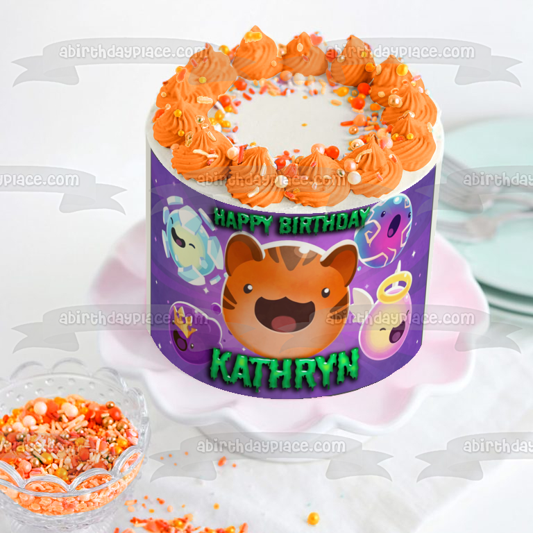 Slime Rancher Secret Style DLC Tiger Angelic Radiant Arcane Edible Cak ...