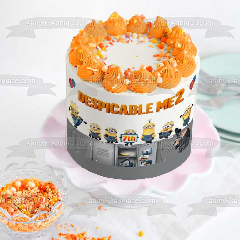 Despicable Me 2 Cake Topper