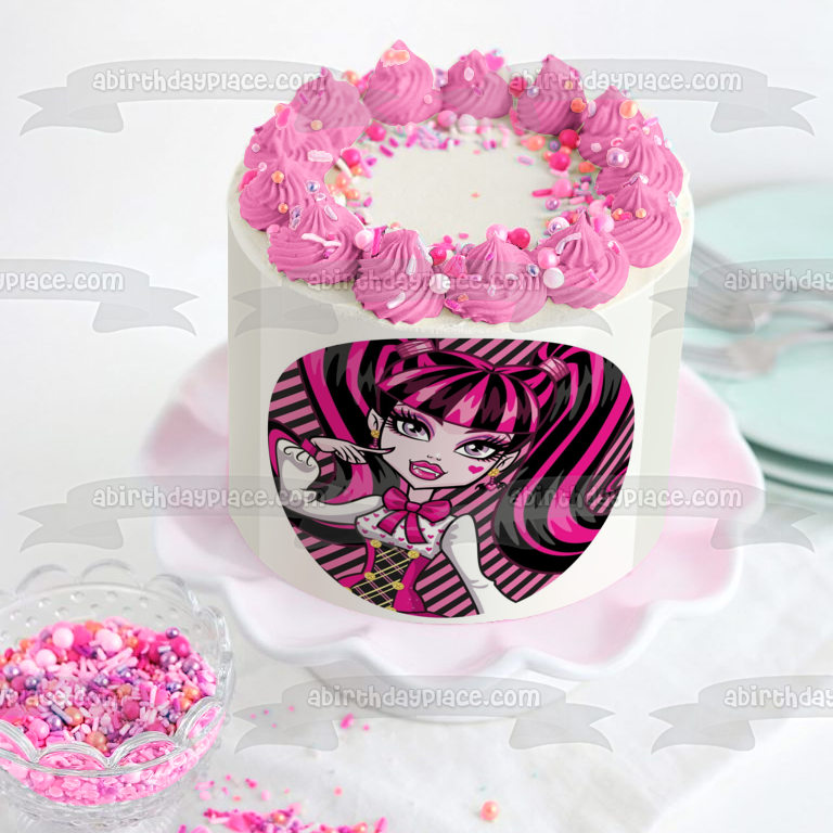 Monster High Draculaura Birthday Cake
