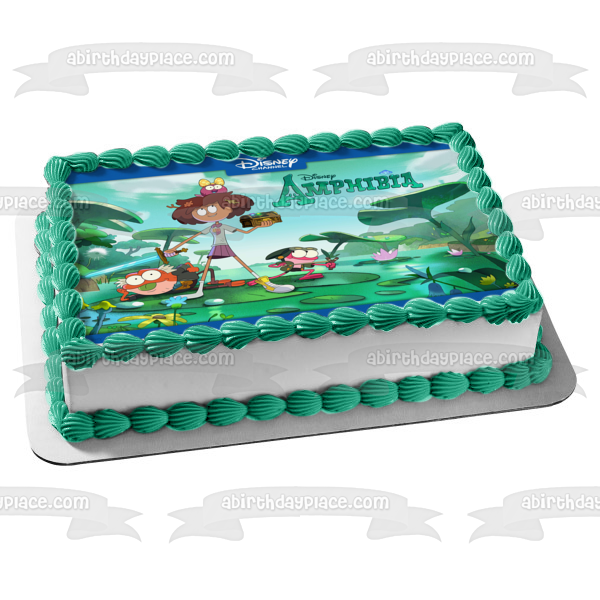 Amphibia Toadie Anne Sprig Edible Cake Topper Image ABPID55330 – A ...