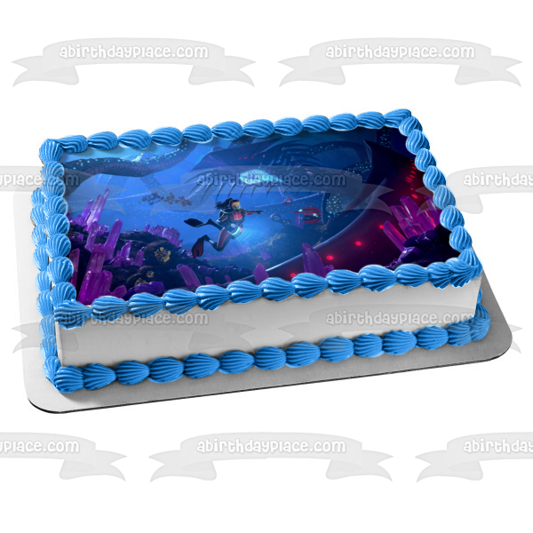 Subnautica: Below Zero Robin Ayou Edible Cake Topper Image ABPID55447 ...