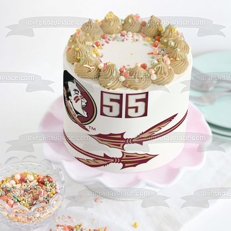 Paper Coasters For Drinks Florida State University Logo 4 X 4 ...