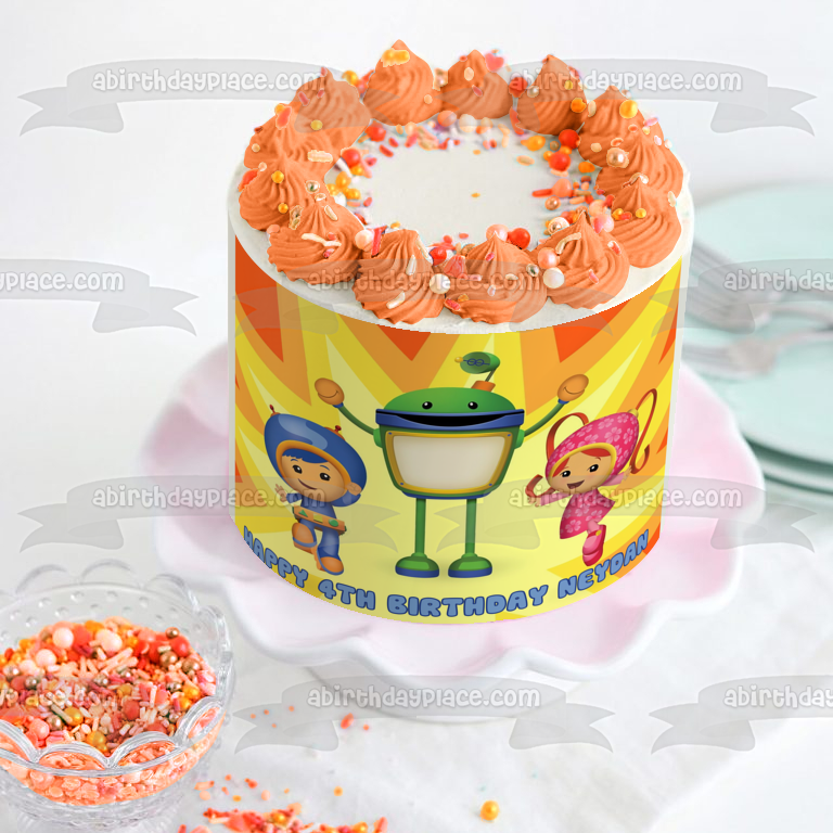 Team Umizoomi Cake Toppers