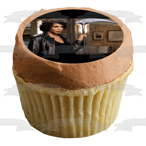 Supernatural Death Billie Scythe TV Show Edible Cake Topper Image ABPI ...