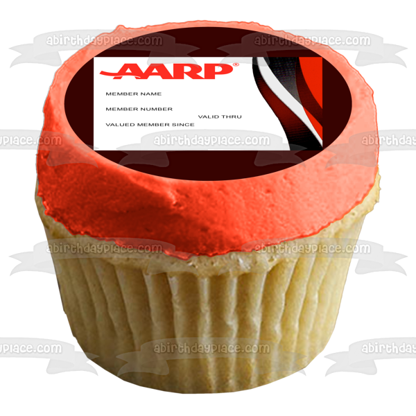 Gettin Up There Aarp Card Edible Cake Topper Image ABPID57503 – A ...