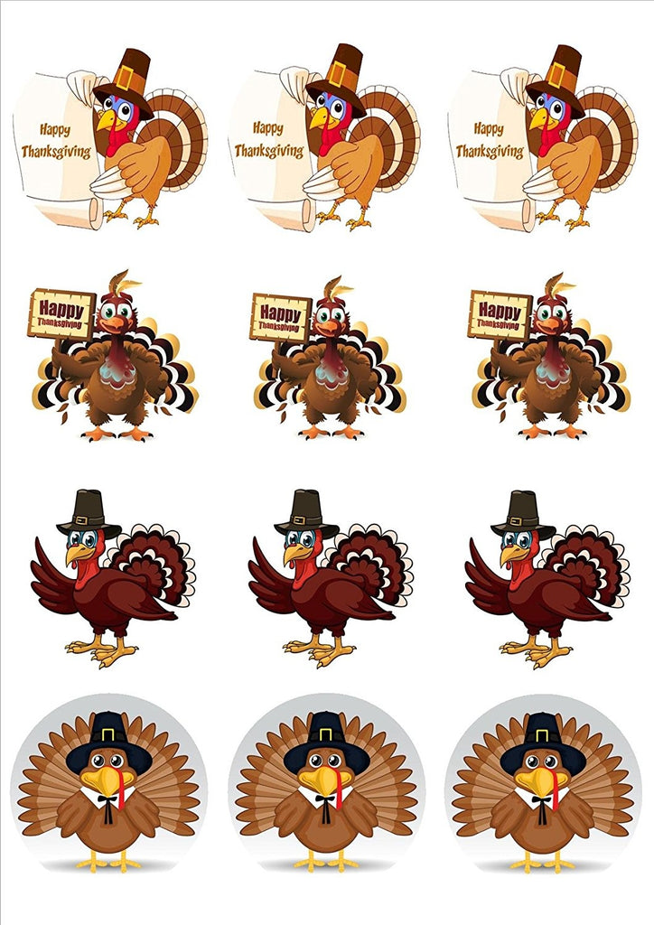 Turkey Cupcake Clipart
