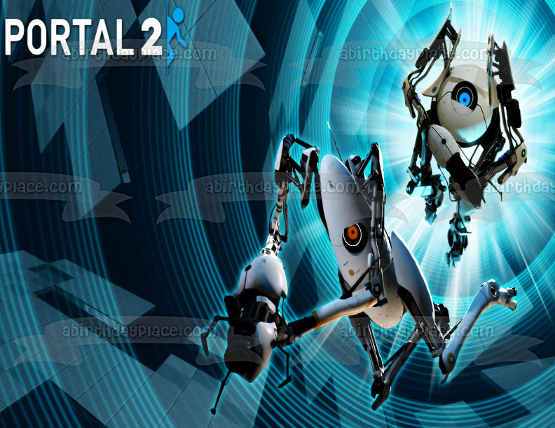 Portal 2 Wallpaper Cake