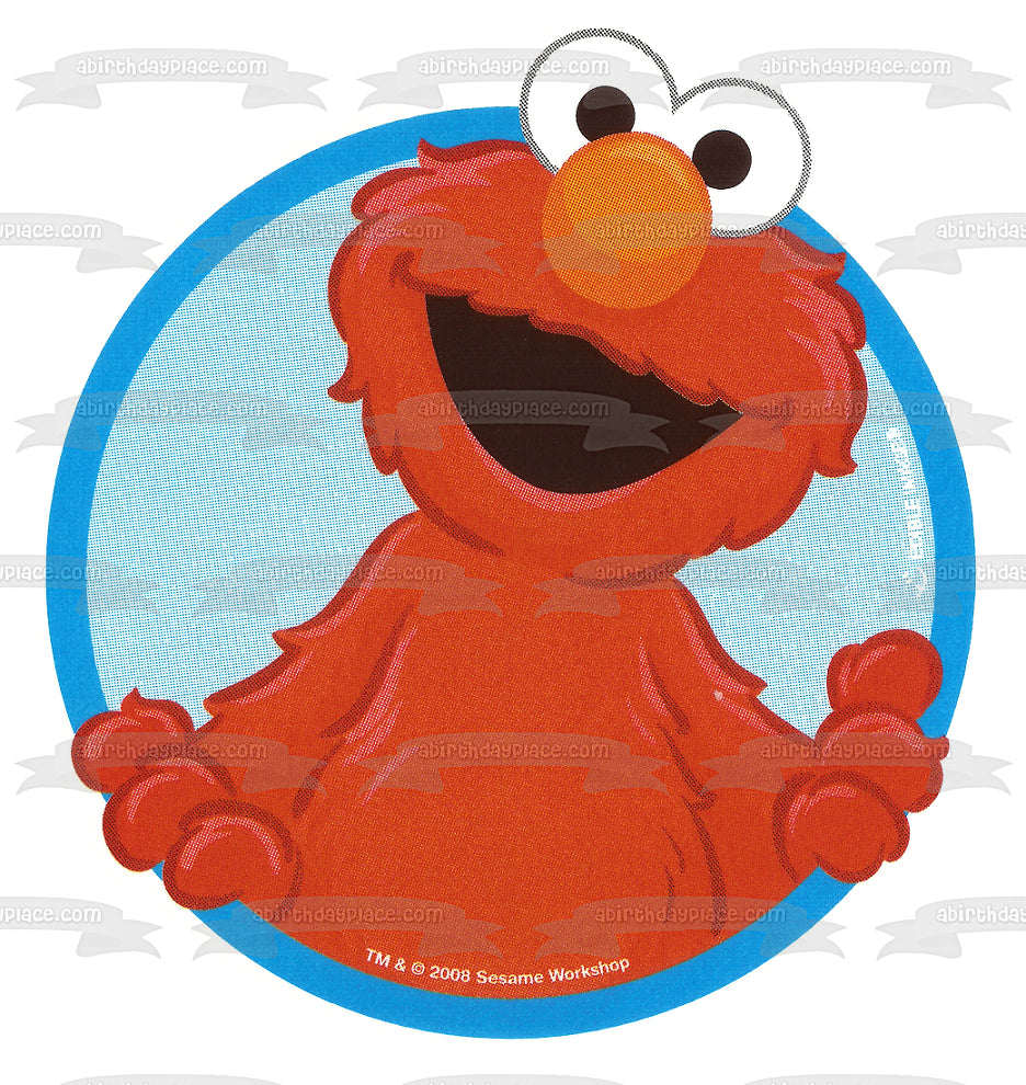 Round Elmo Cake