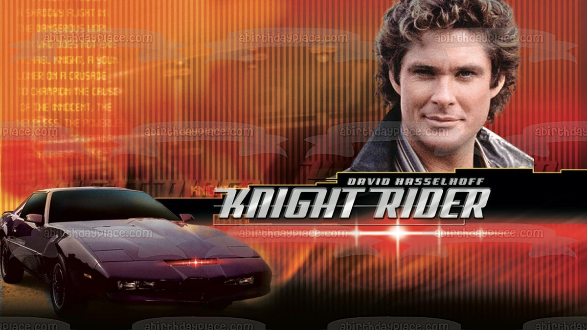 David Hasselhoff Birthday Card
