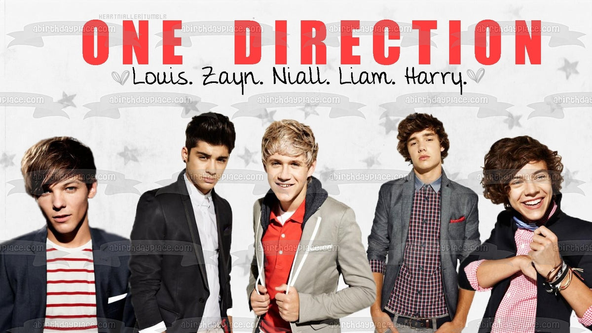 One Direction Names And Pictures Of Them