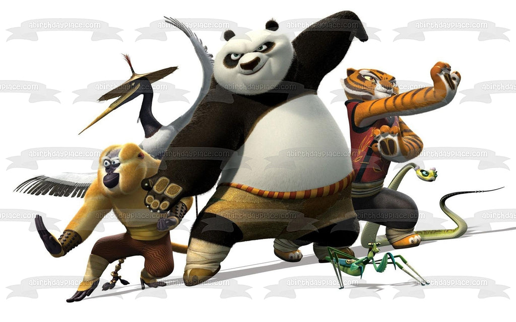 Kung Fu Panda 2 Monkey Viper Mantis Crane