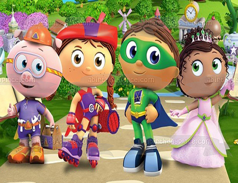 Super Why Characters Princess Pea