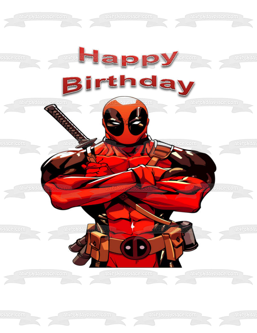 Deadpool Happy Birthday
