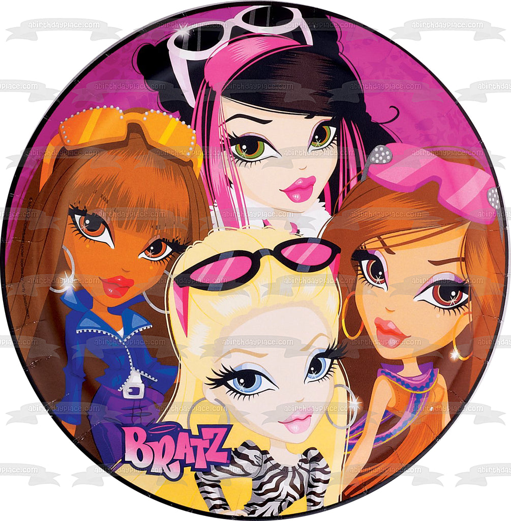 Bratz Cloe Sasha Jade Yasmine Edible Cake Topper Image ABPID10268 – A ...