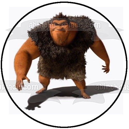 The Croods Grug Edible Cake Topper Image ABPID11897 – A Birthday Place