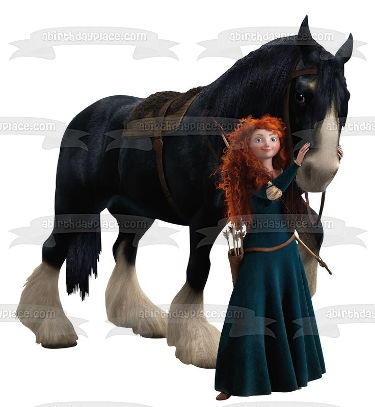 Disney Brave Merida Angus Edible Cake Topper Image ABPID12442 – A ...