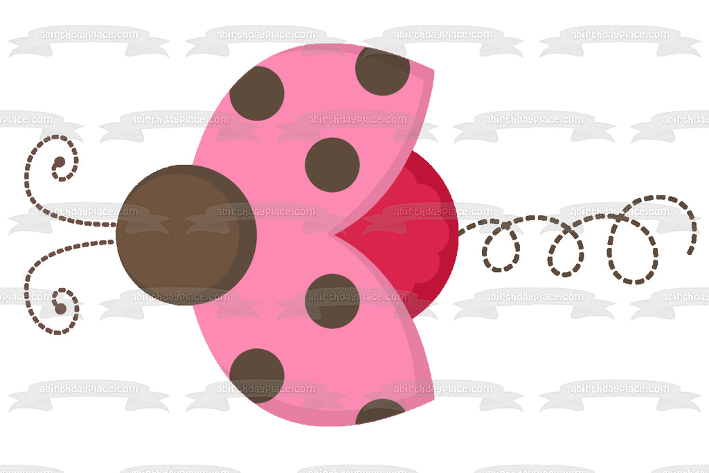 Pink Ladybug Clip Art