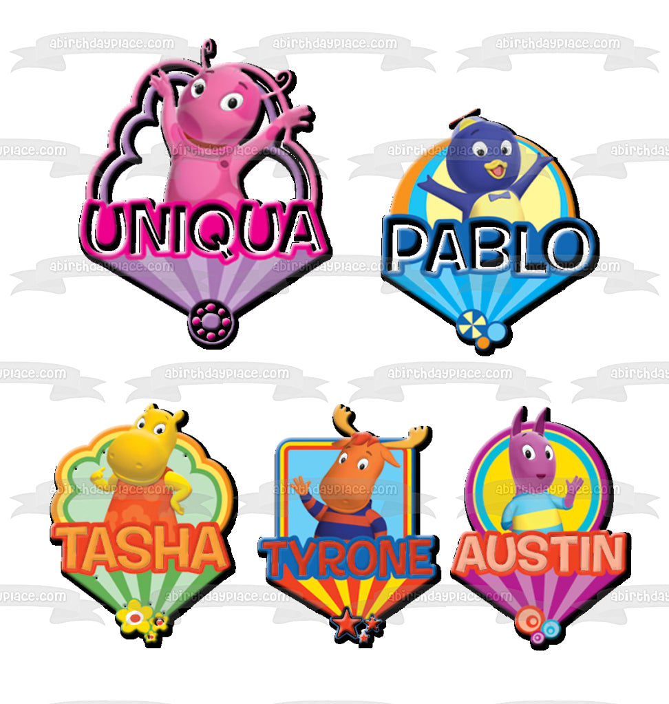 The Backyardigans Uniqua And Tasha