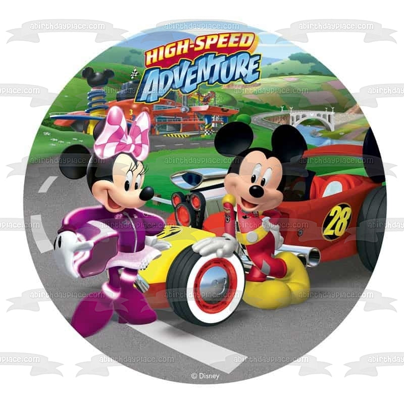 Disney Mickey Mouse and Friends Minnie Mouse High-Speed Adventure Race ...