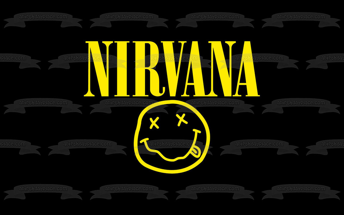 Nirvana Smiley Face Wallpaper