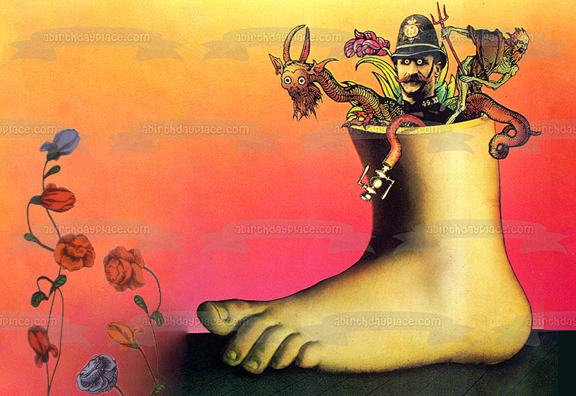 Monty Python Art Foot